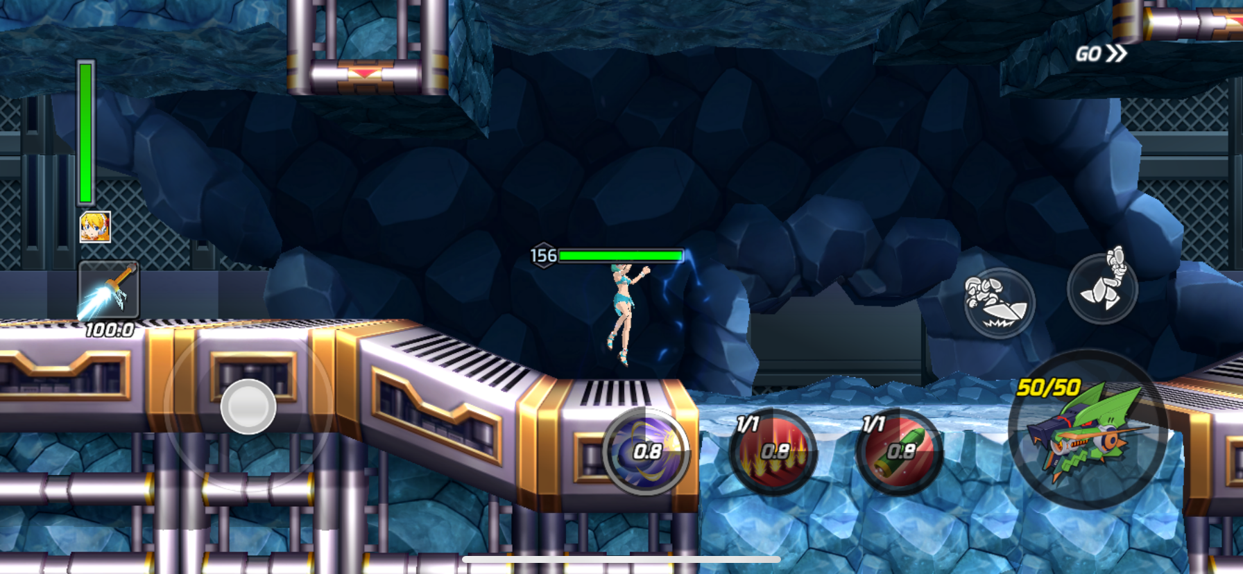 ロックマンXDiVE番外編 水着エイリア: ポンこつゲームステーション